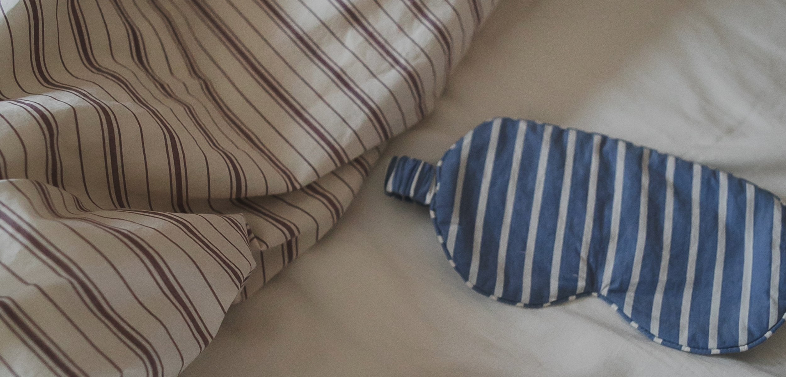 Sleeping masks in soft organic cotton - Studio Feder