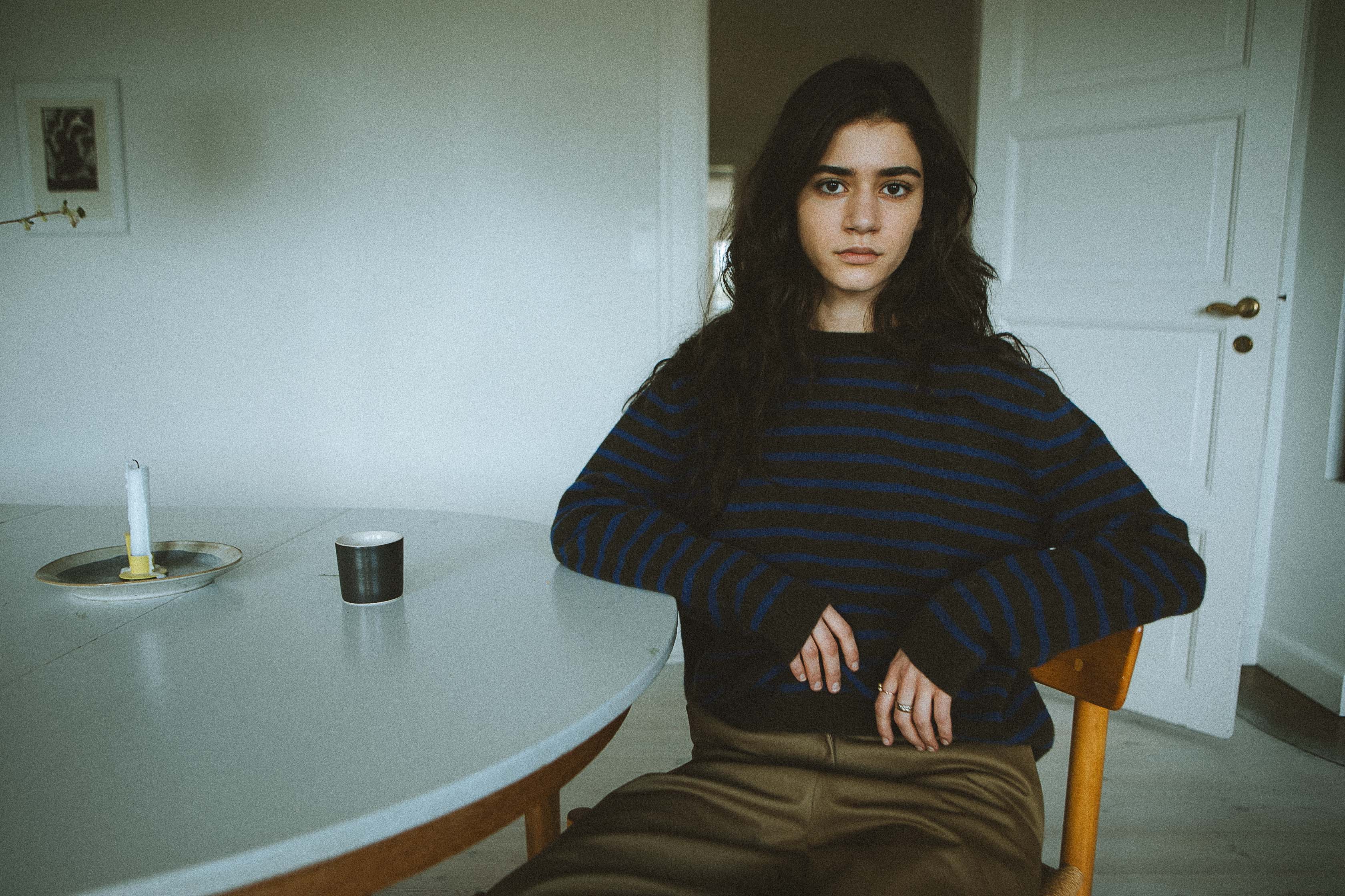 Knitted sweaters in soft wool and organic cotton - Studio Feder